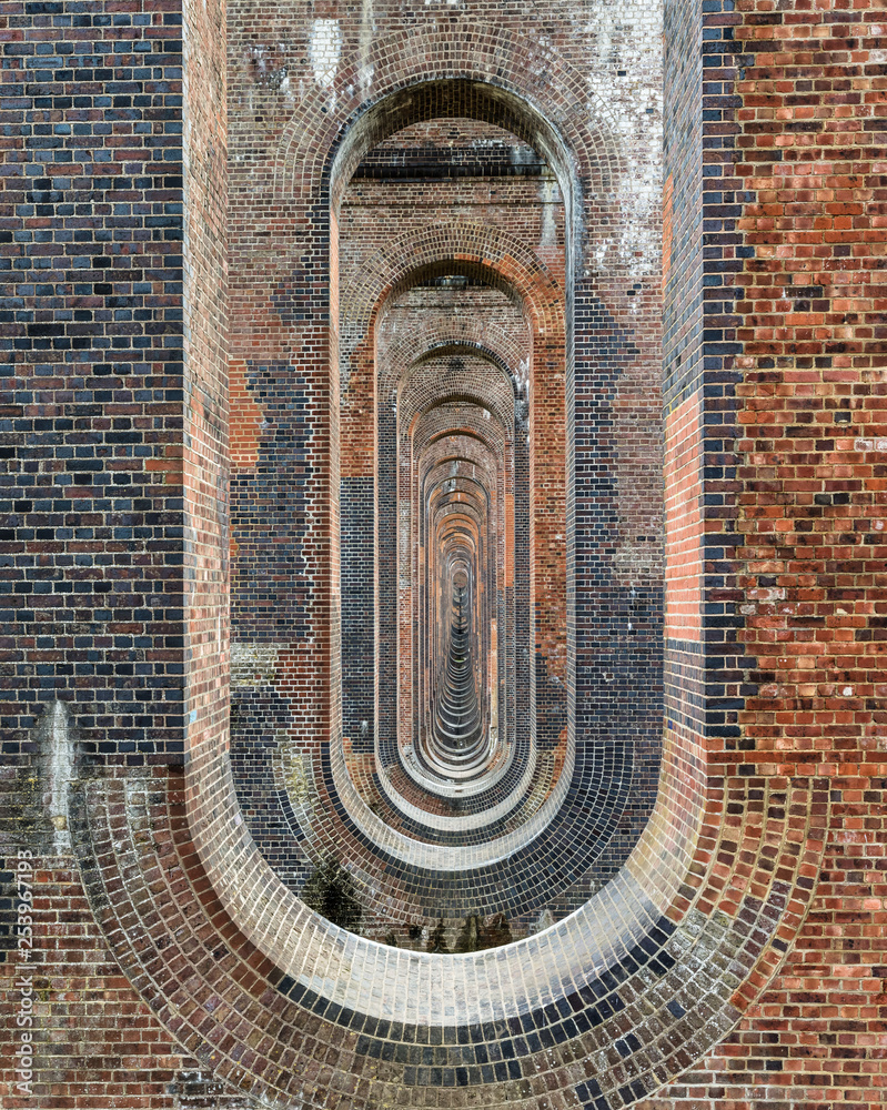 Ouse Valley Viaduct, Sussex, England foto de Stock | Adobe Stock