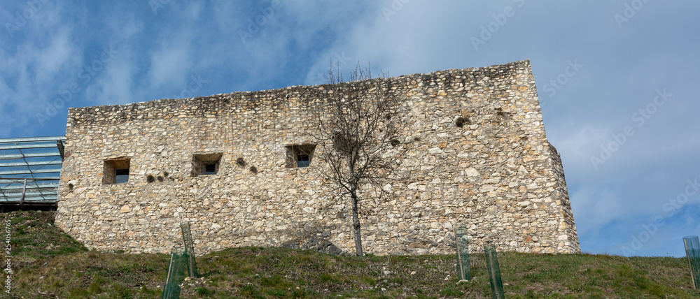 you are seeing parts of the Burg Griffen in Austrian, it is an old ...