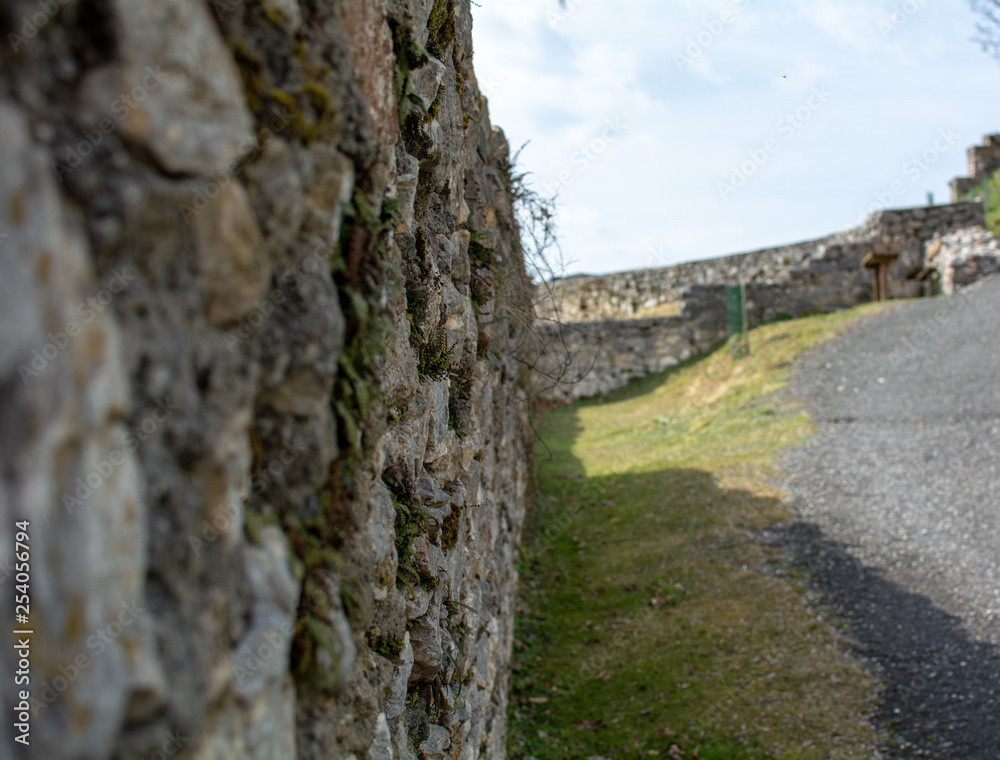 you are seeing parts of the Burg Griffen in Austrian, it is an old ...