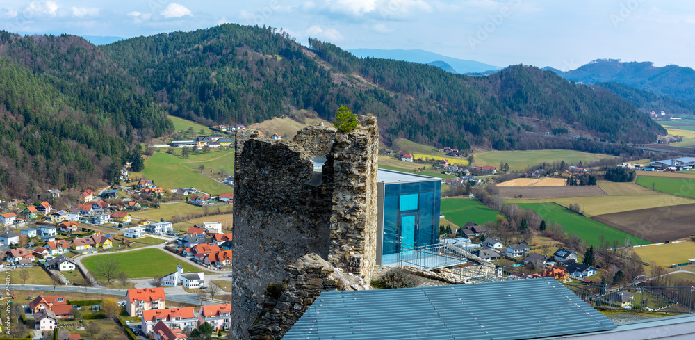 you are seeing parts of the Burg Griffen in Austrian, it is an old ...