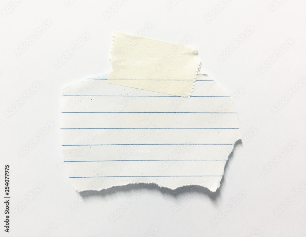 Torn Notebook Page Background