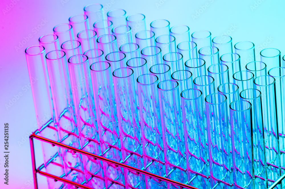 science laboratory test tube , scientist equipemnt for research and ...