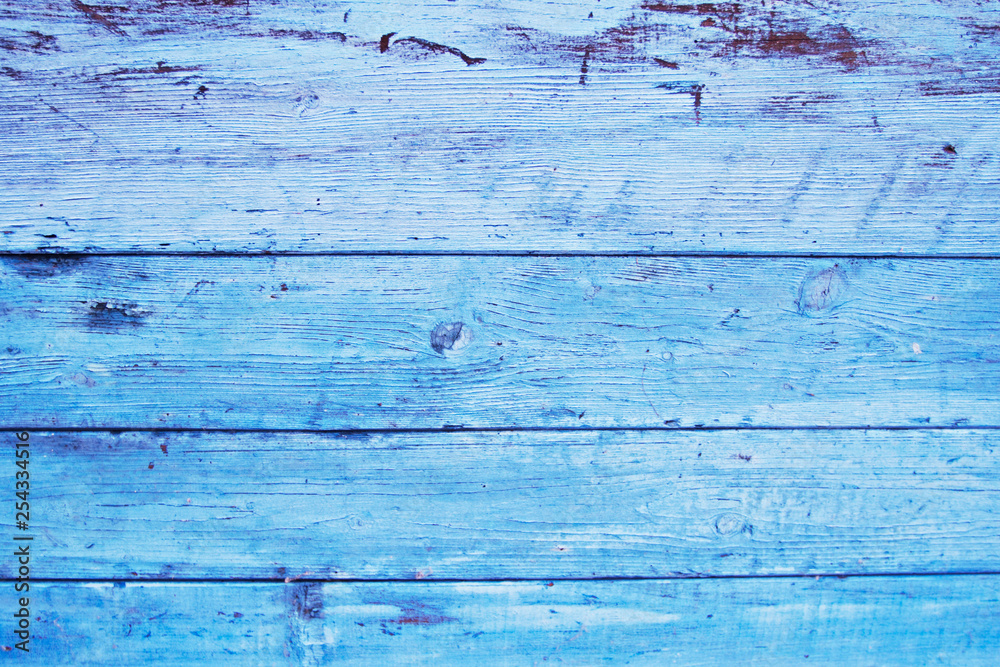 Bright blue wood wall plank texture. Wood texture with natural wood ...