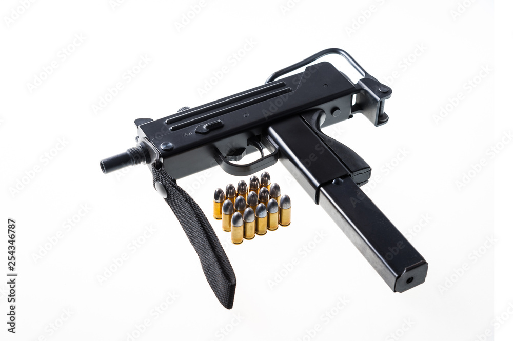Submachine gun Stock Photo | Adobe Stock