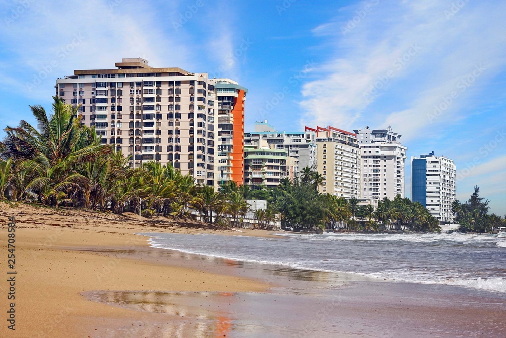 Isla Verde Skyline Stock Photo | Adobe Stock