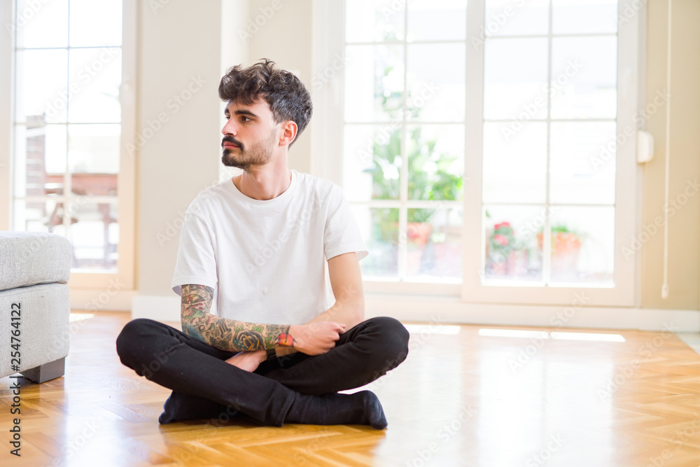 Sitting On Floor Profile