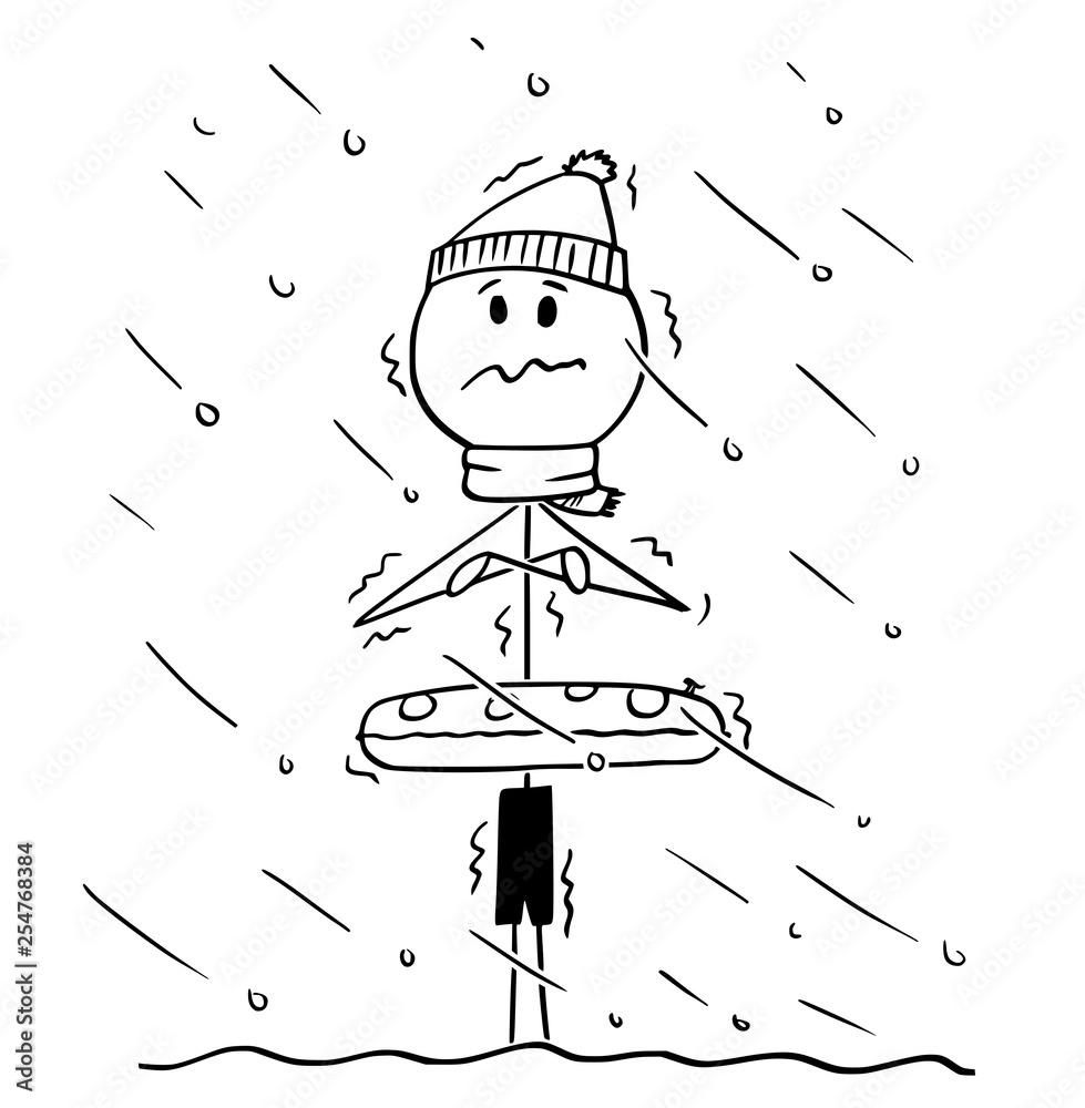 Cold Temperature Cartoon