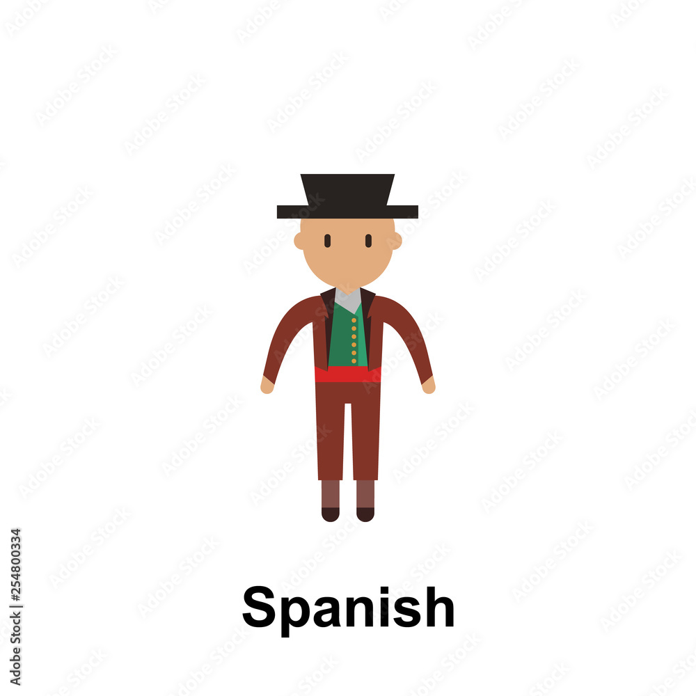 Spanish Cartoon Man