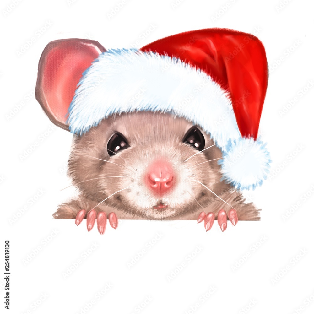 Cute Rats Christmas