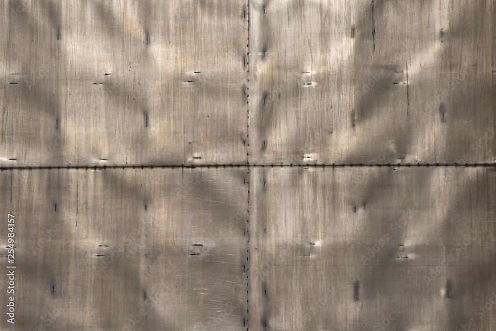 steel sheets welded to each other, texture background Stock Photo ...