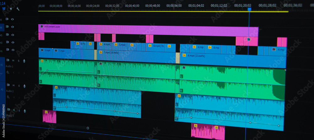 video time line Stock Photo | Adobe Stock