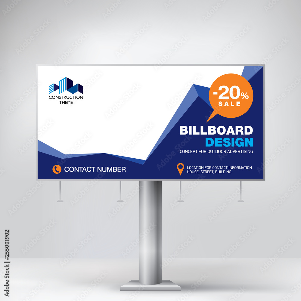 Design billboard , creative template, banner for product promotion ...