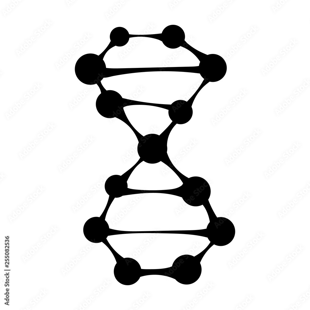 The dna icon. DNA symbol. Flat Vector illustration. Dna icons for your ...