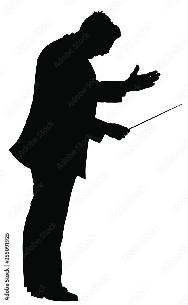 Music Conductor Silhouette