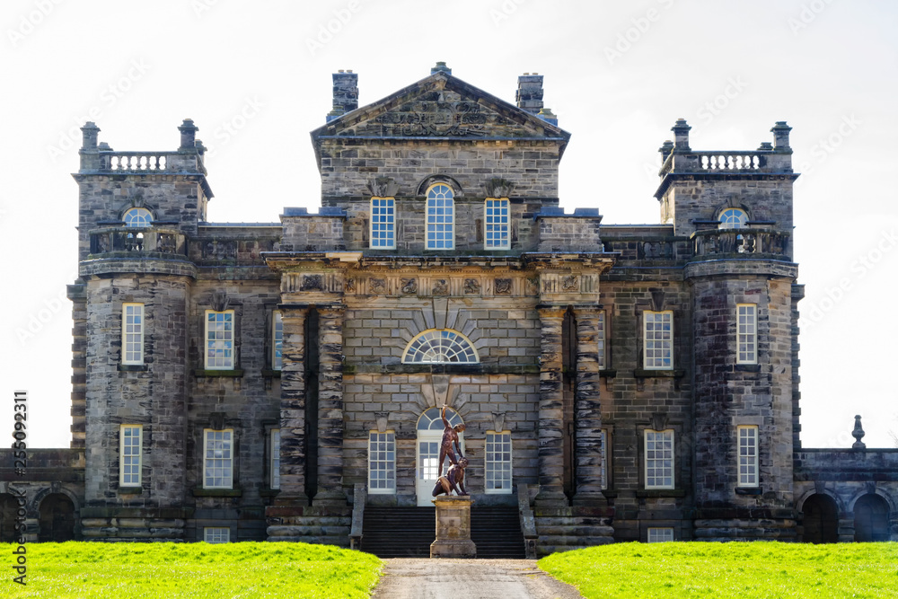 Seaton Delaval Hall in Northumberland, England, UK Stock Photo | Adobe ...
