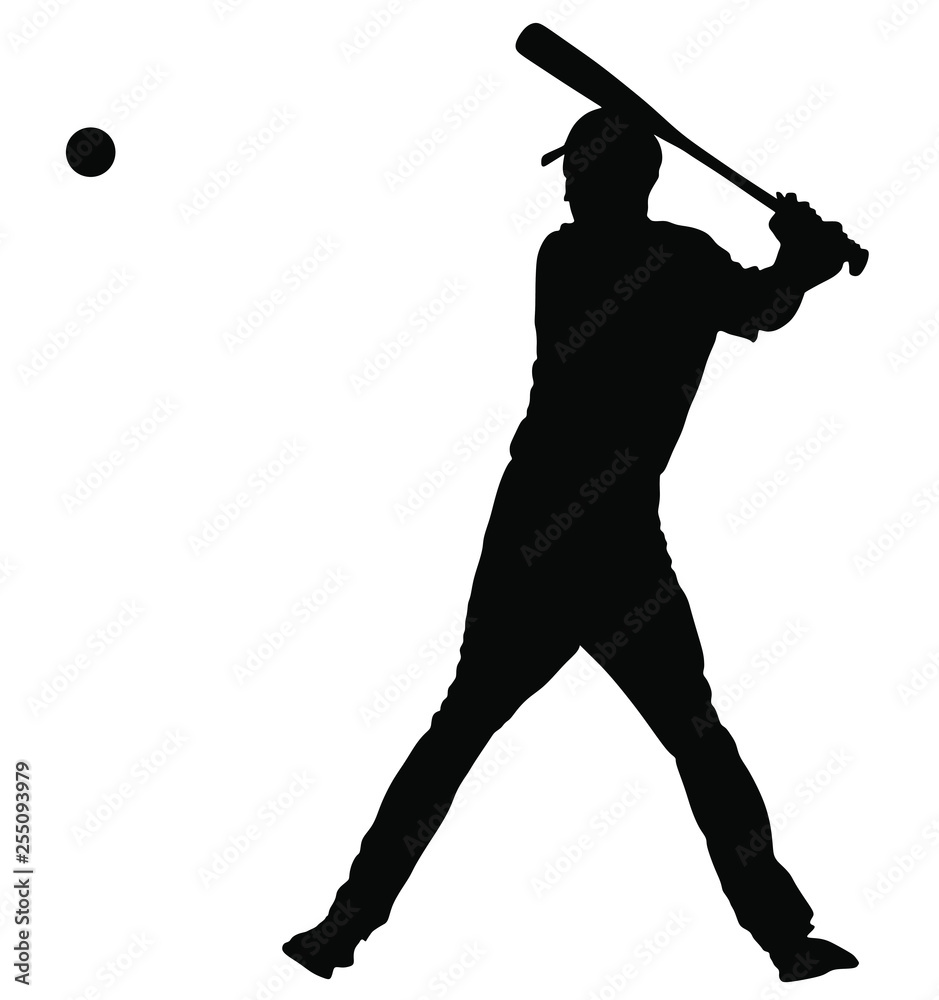 Baseball Field Silhouette