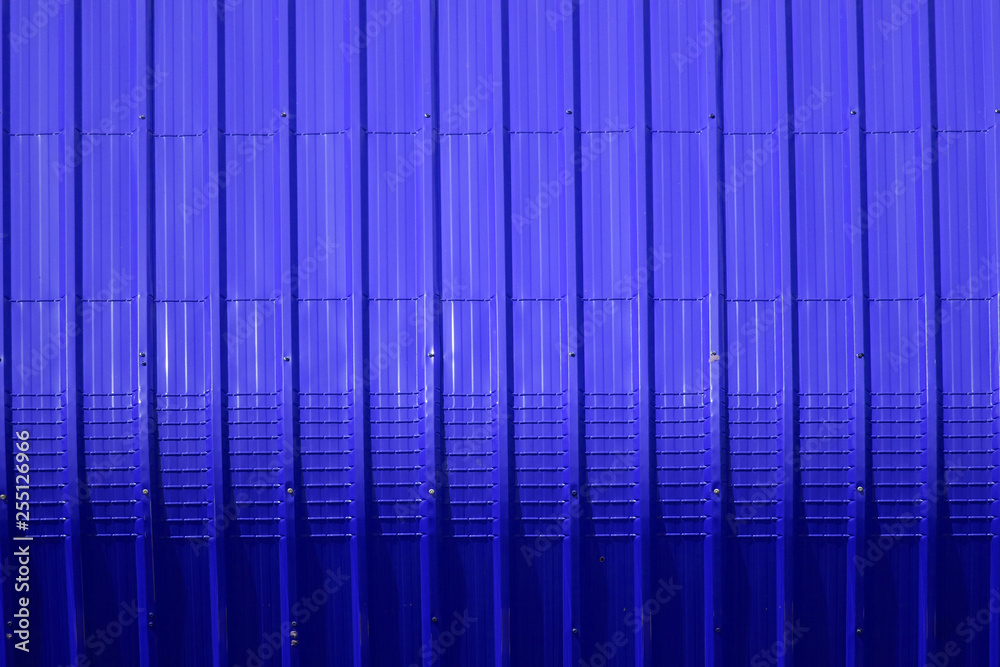 blue metal sheet pattern and vertical line design Stock Photo | Adobe Stock