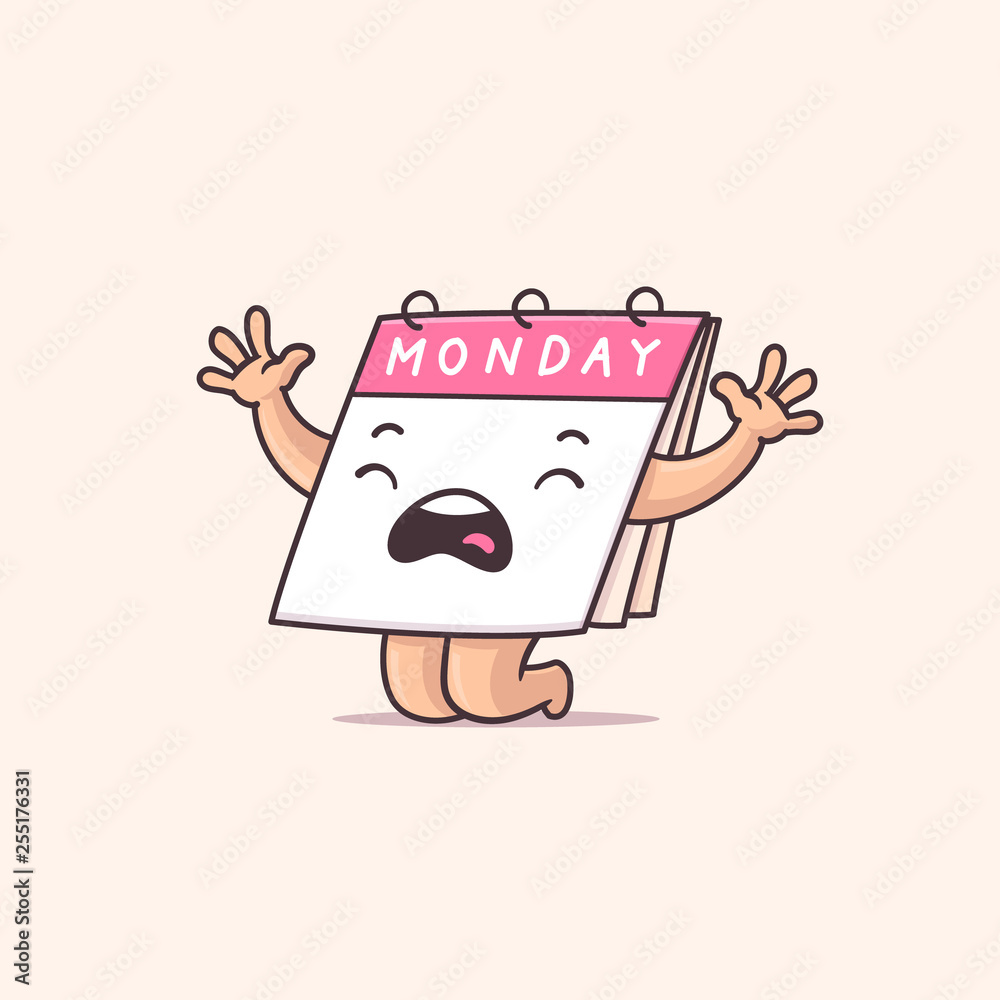 Wednesday Calendar Clipart