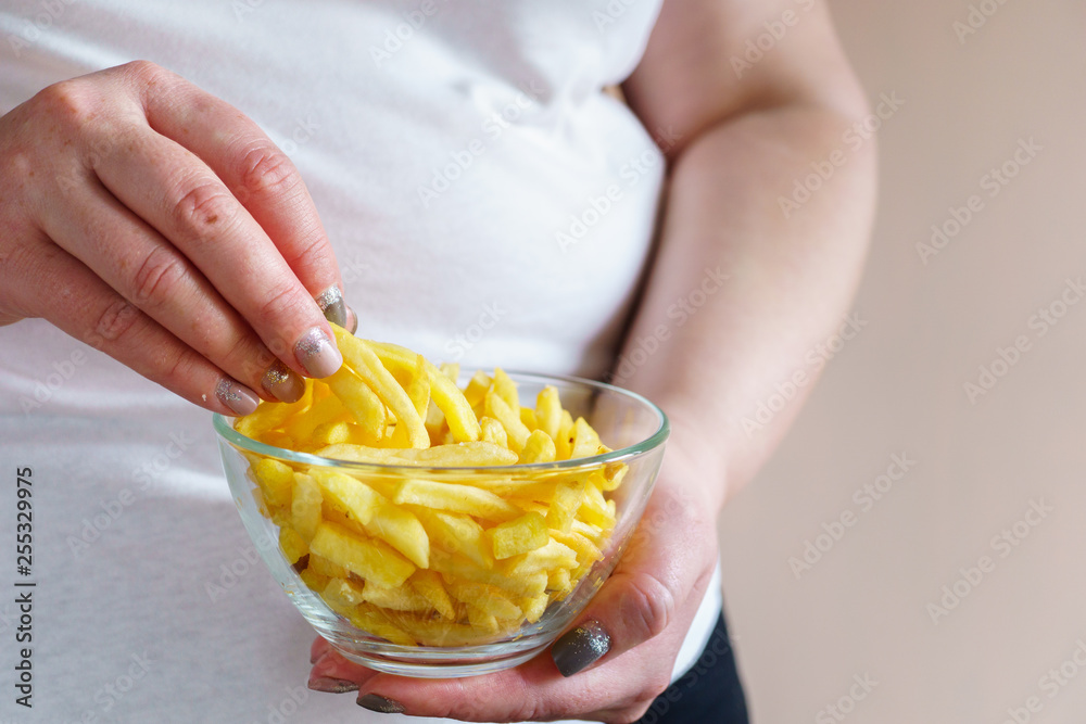 processed products, fast food, unhealthy diet, imbalanced ration ...