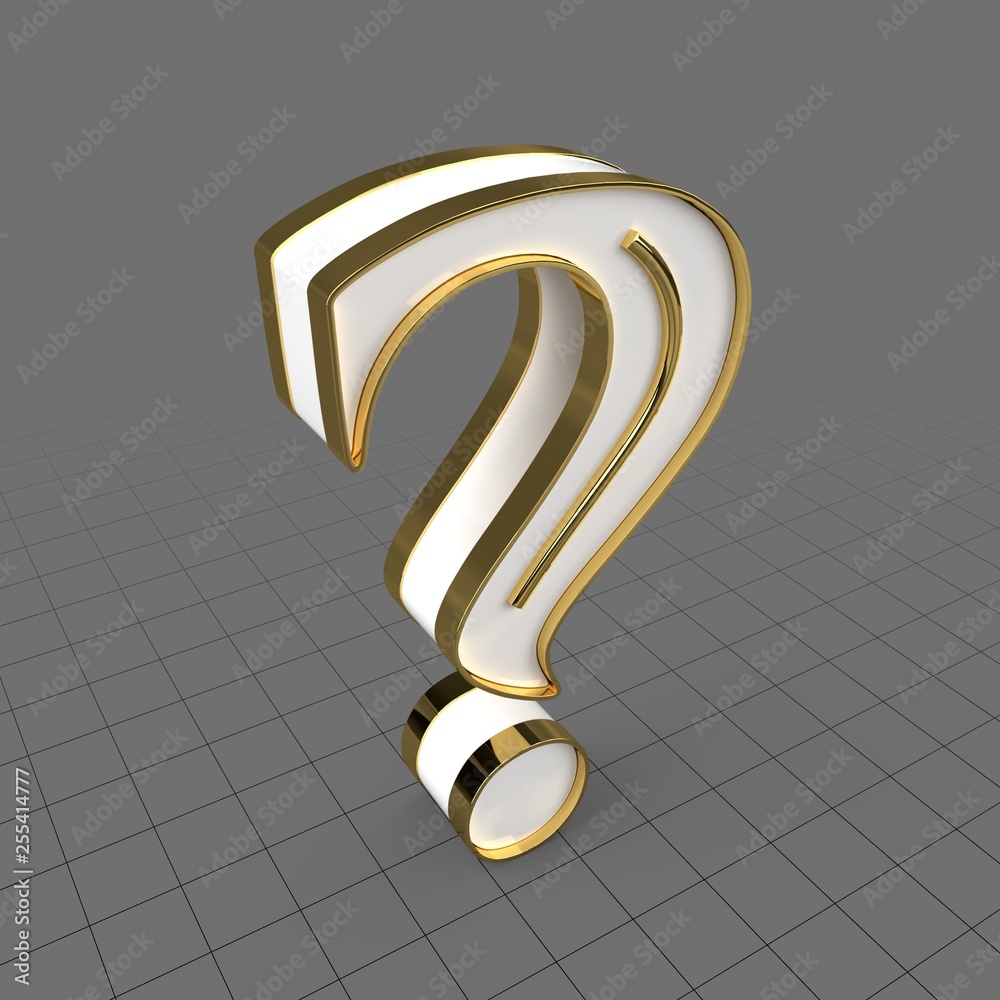3d Question Mark Gif