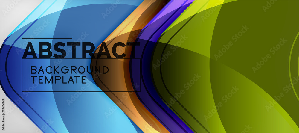 Arrow background, modern style geometry design element. Vector ...
