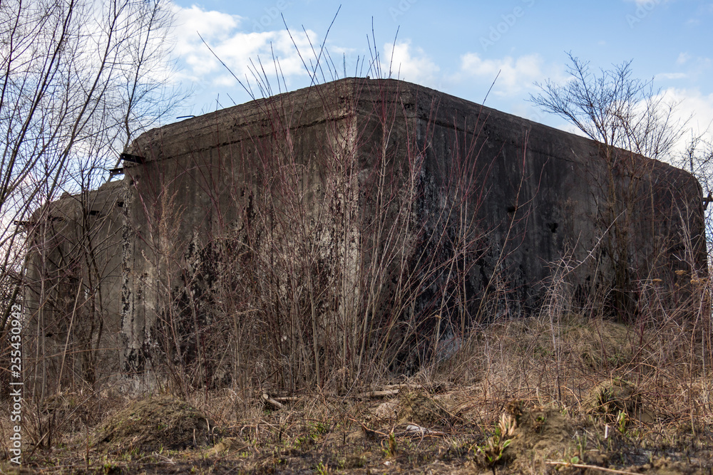 Foto de Preserved Molotov Line pillbox. A system of border fortified ...