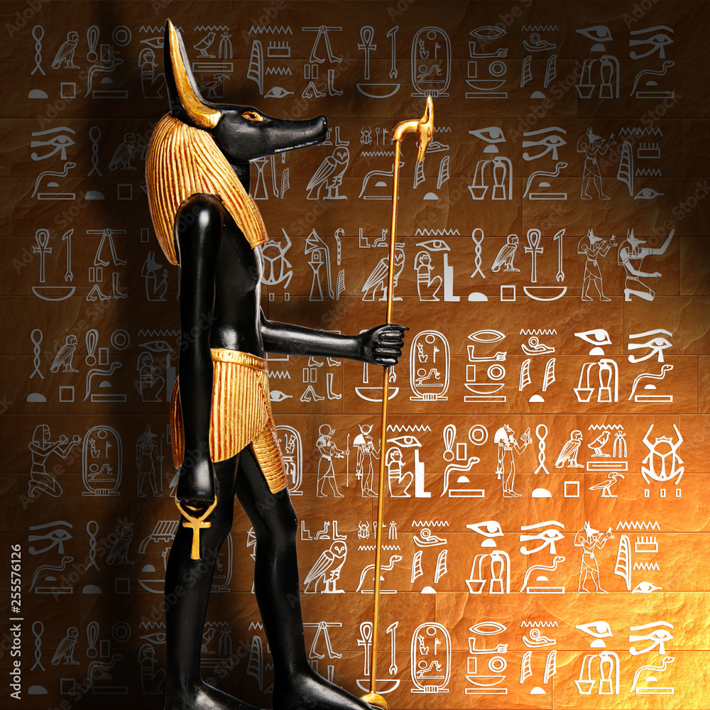 Anubis Hieroglyphics