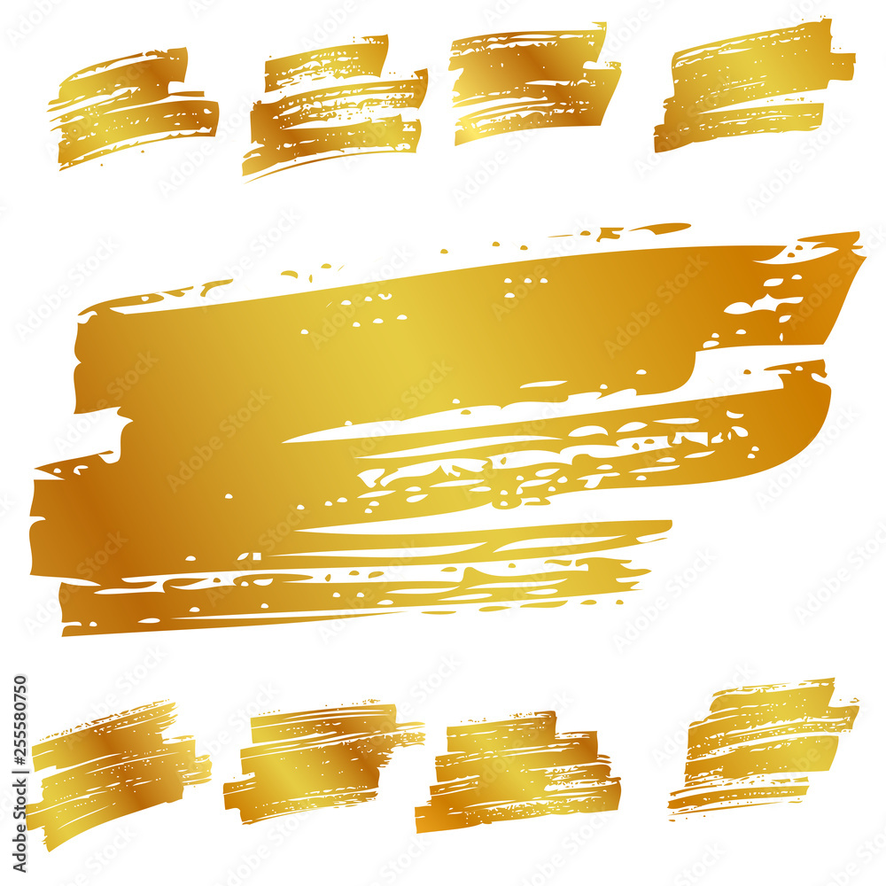 Hand Draw Sketch Golden Scribble Bigmark Summer color pantone Template ...