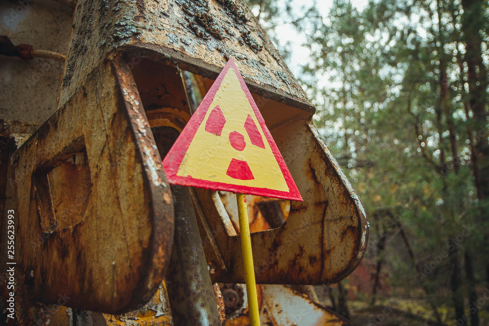 Radiation Warning Sign Chernobyl