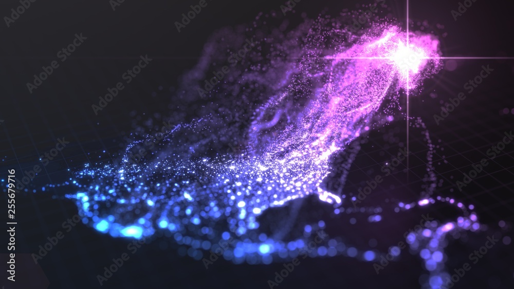 power of america, energy generating from united states. dark map with ...