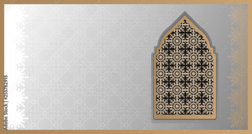 background islamic designer design template Stock Vector | Adobe Stock