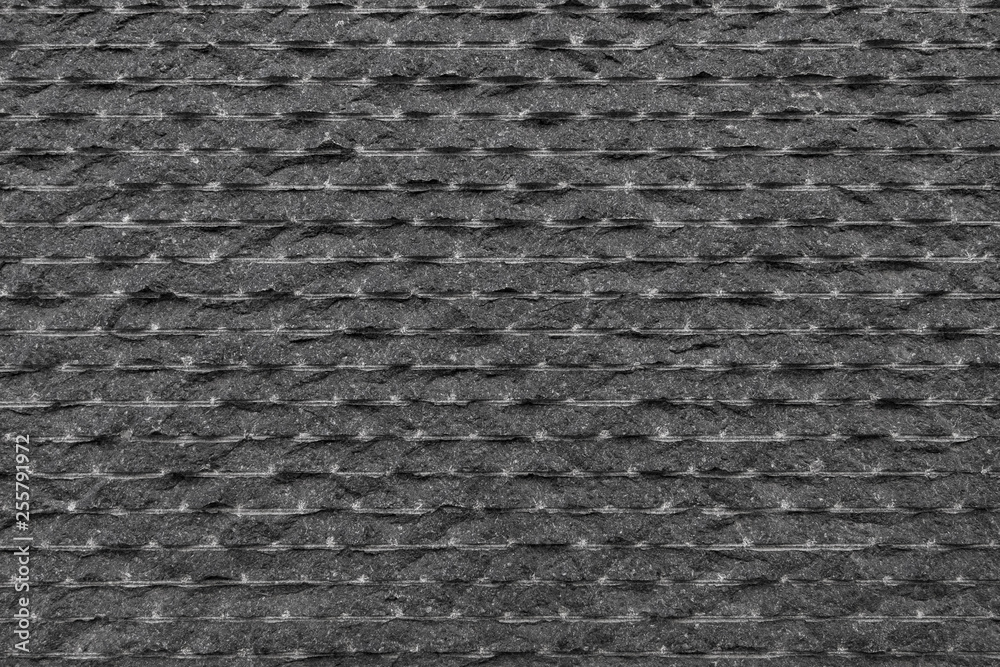 Cut and split black stone texture, Luxurious dark stone surface on the ...