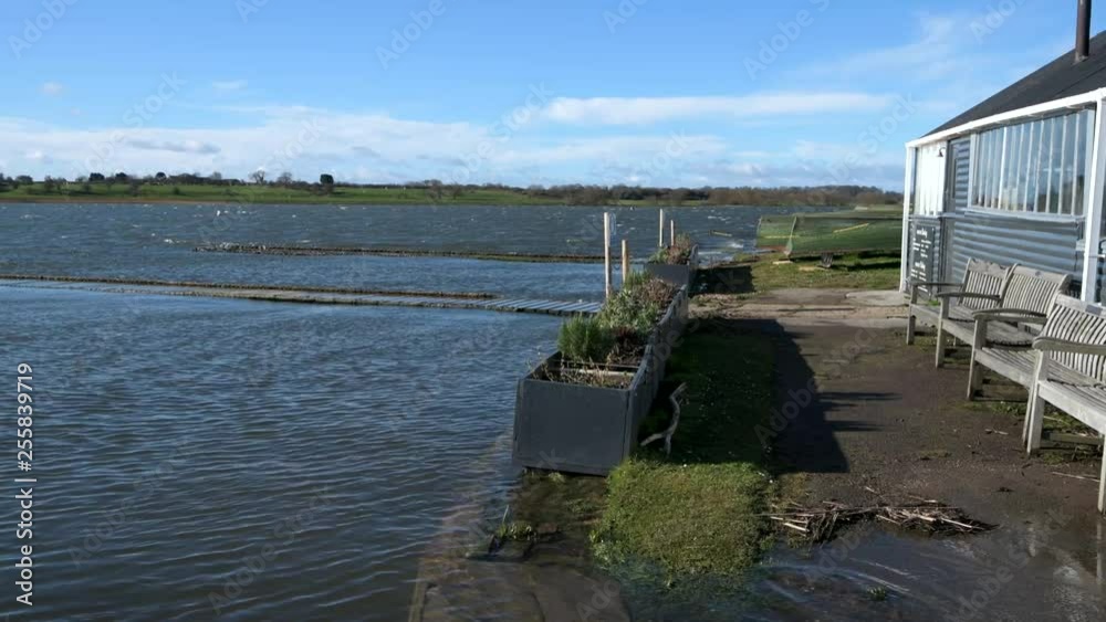 Hornsea Mere (Largest Freshwater Lake in Yorkshire) in 4k - on the ...
