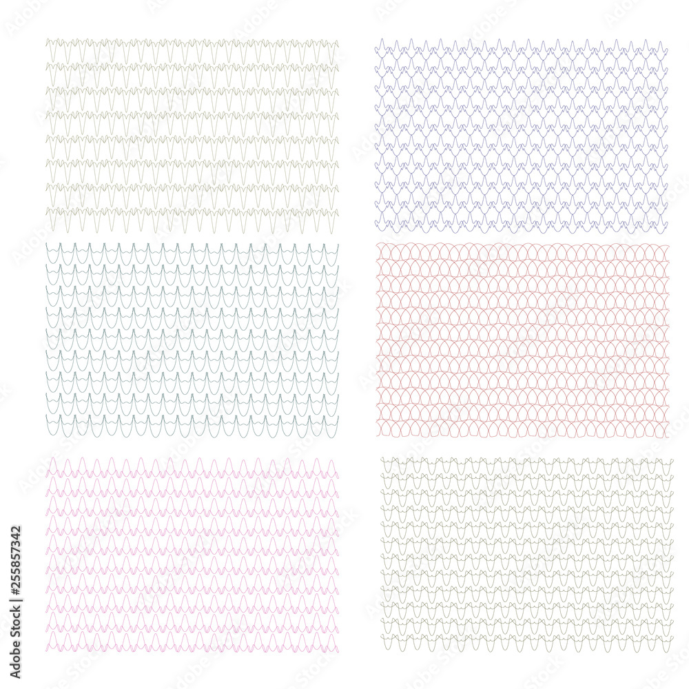 Guilloche background watermark for security papers, certificate,diploma ...