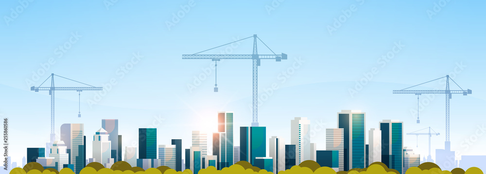 Construction Building Banner