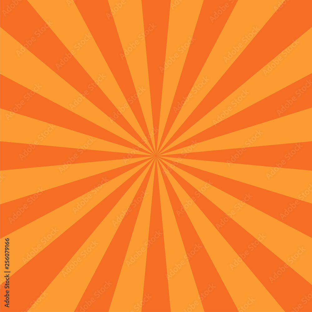 Rays background. Illustration for your bright beams design. Sun ray ...