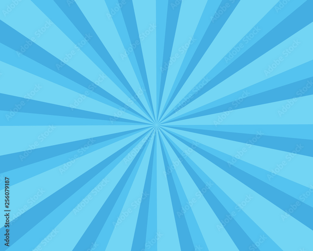 Rays background. Illustration for your bright beams design. Sun ray ...