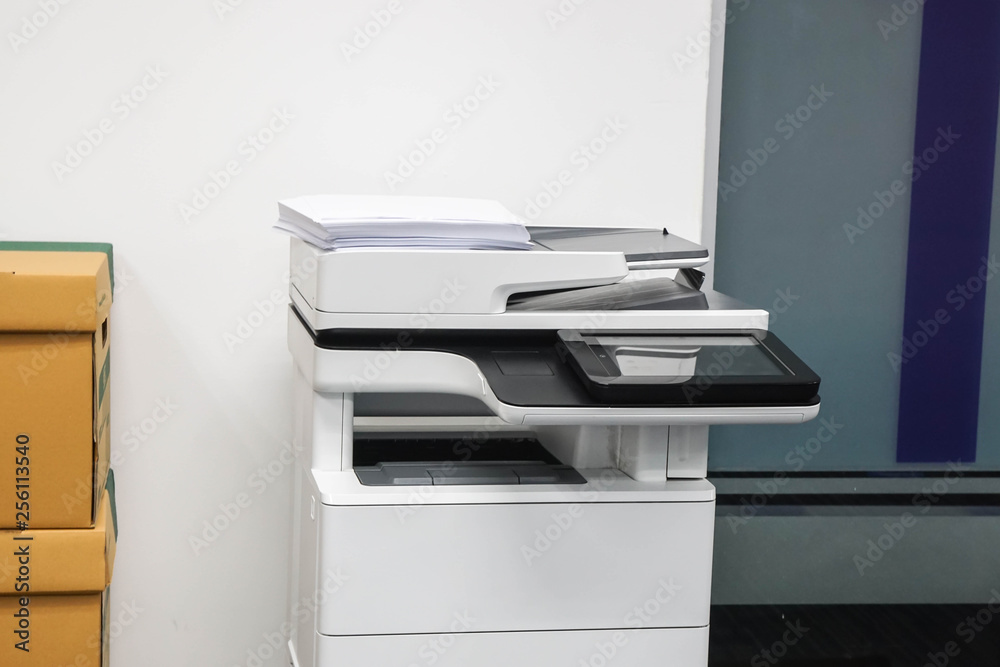 multifunctional office laser printer for use in scanning and printing ...