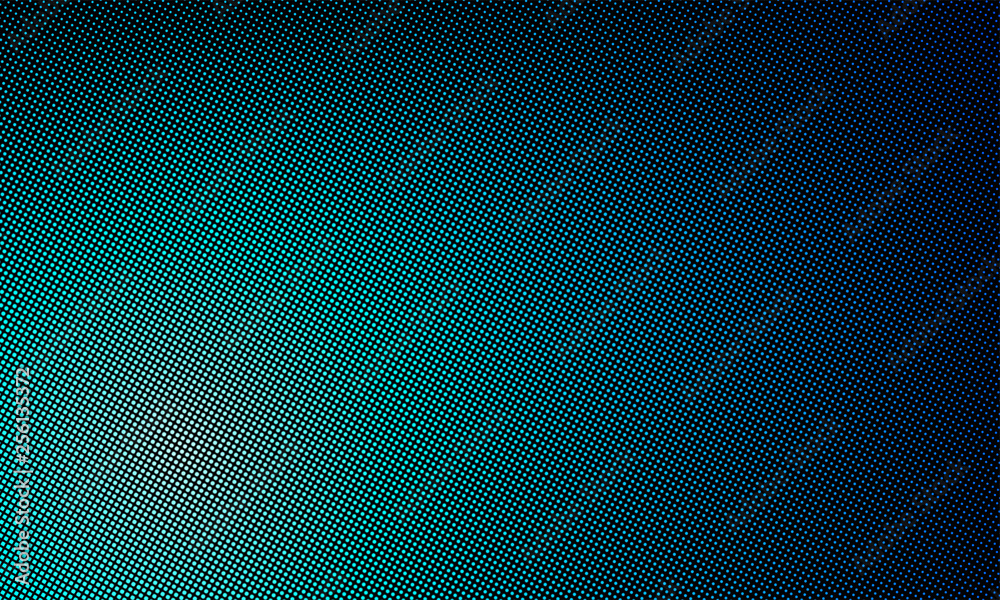 LED texture screen, digital video wall background. Vector blue LED TV ...