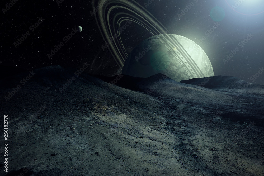 Planet Surface Background
