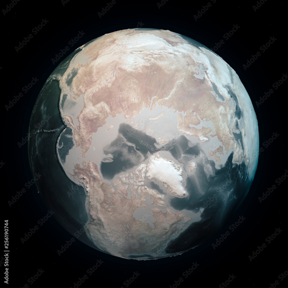 Planet Earth Without Water