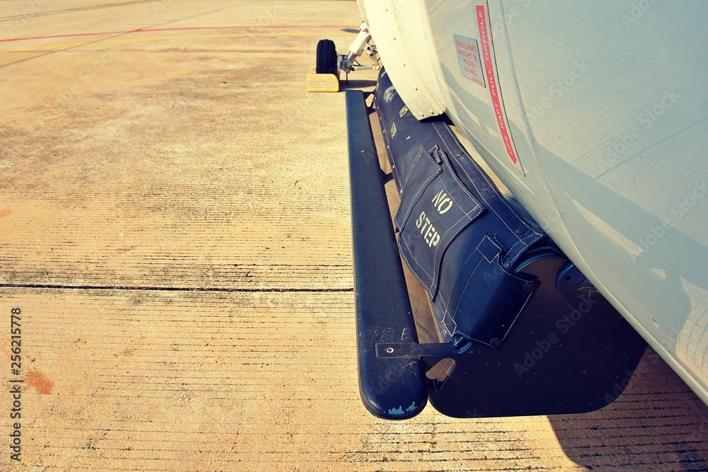Boarding step of helicopter. Boarding step of sikorsky s76. External ...