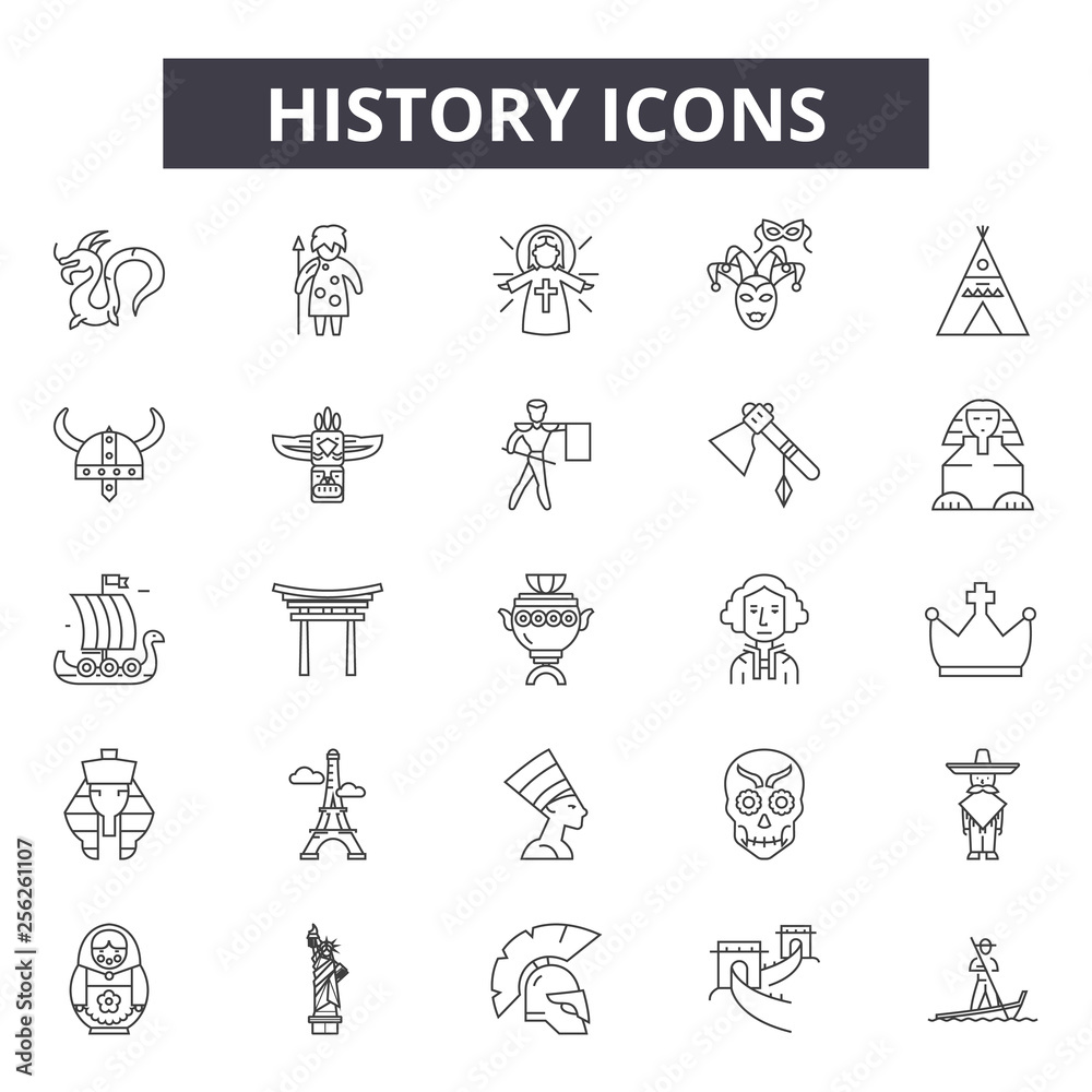 History Outline Drawing - Design Talk