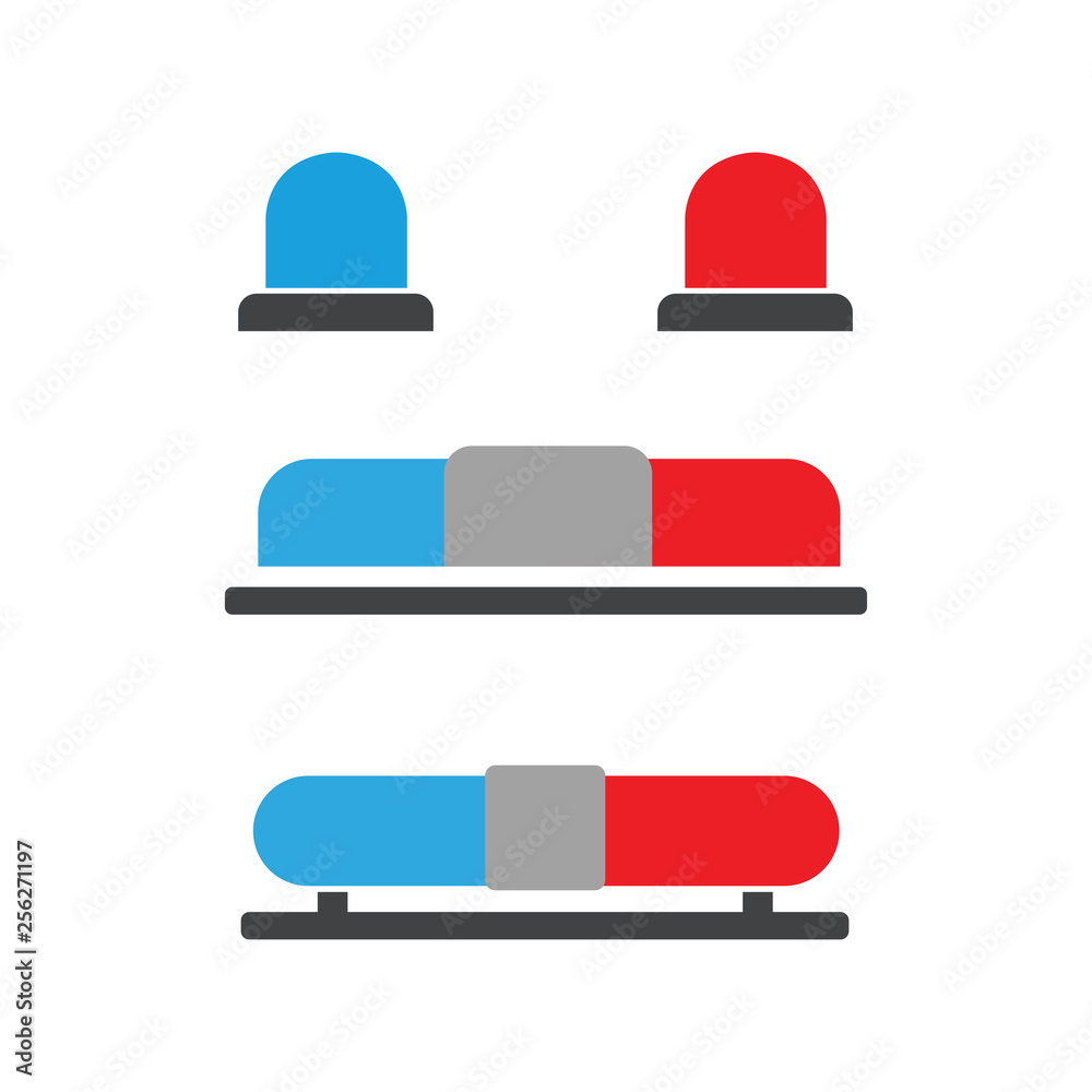 Animated Police Siren