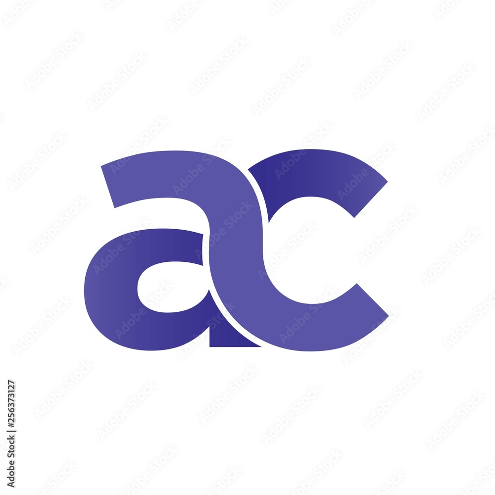 ac logo Stock Vector | Adobe Stock