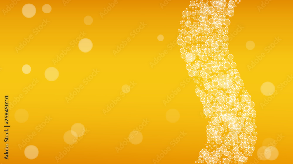 Beer background. Craft lager splash. Oktoberfest foam. pab menu layout ...