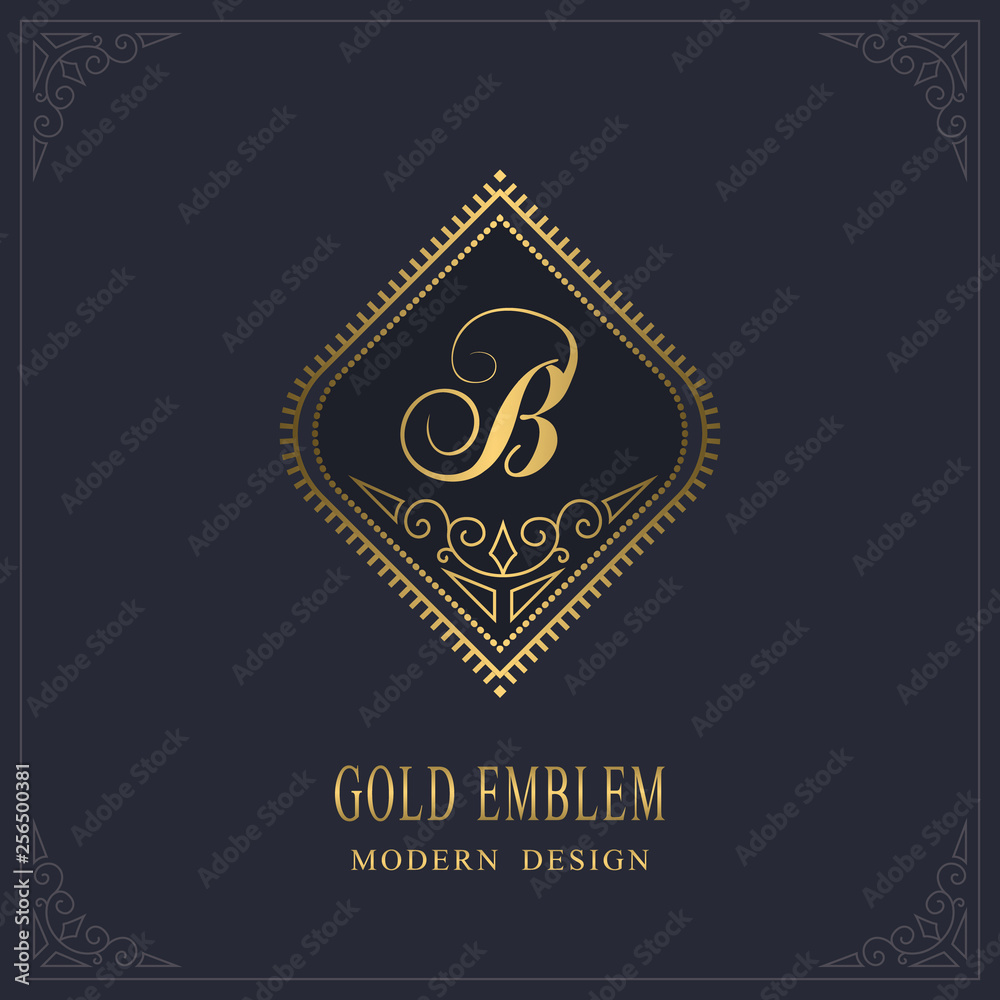 Gold Crest Logo Template