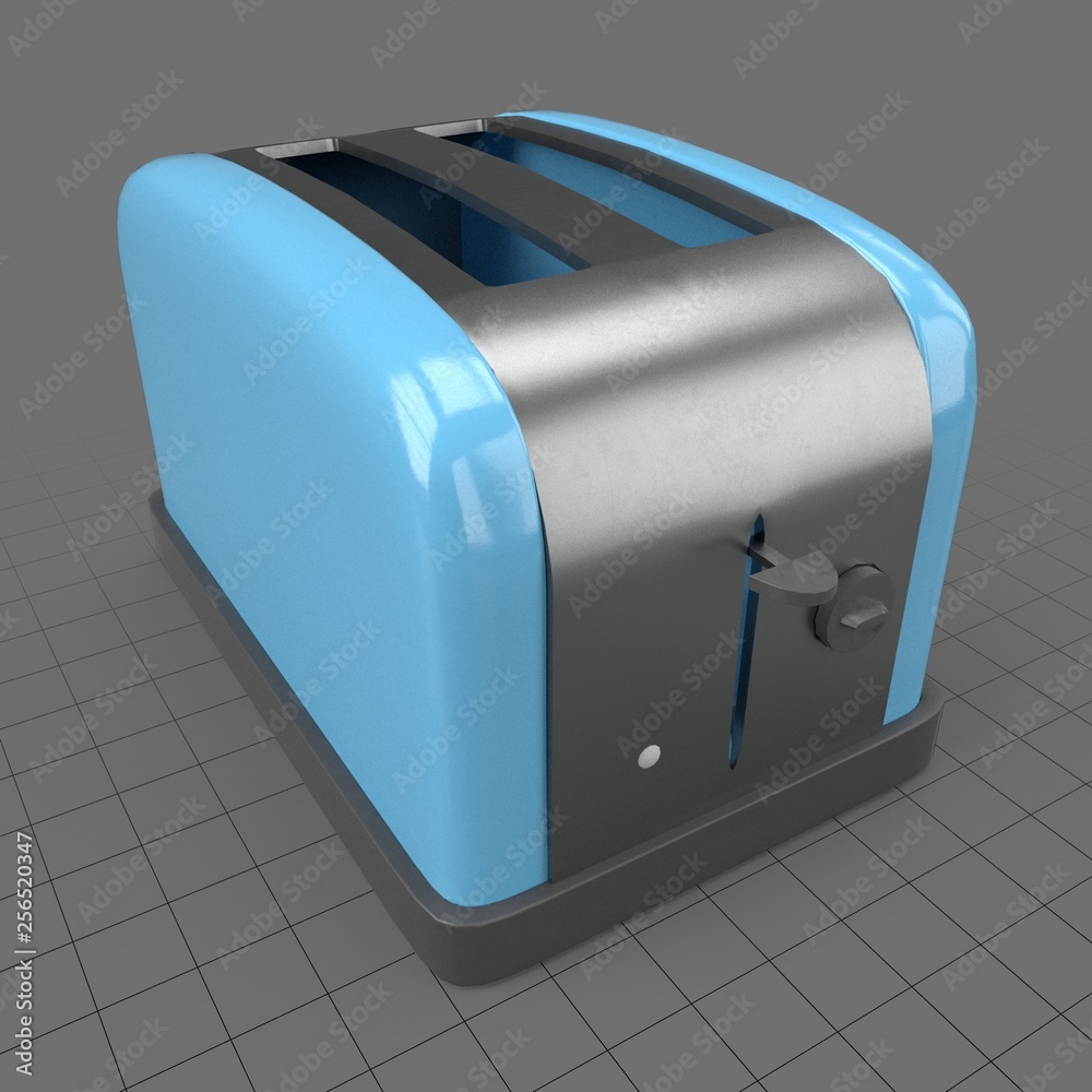Toaster Stock 3D asset | Adobe Stock