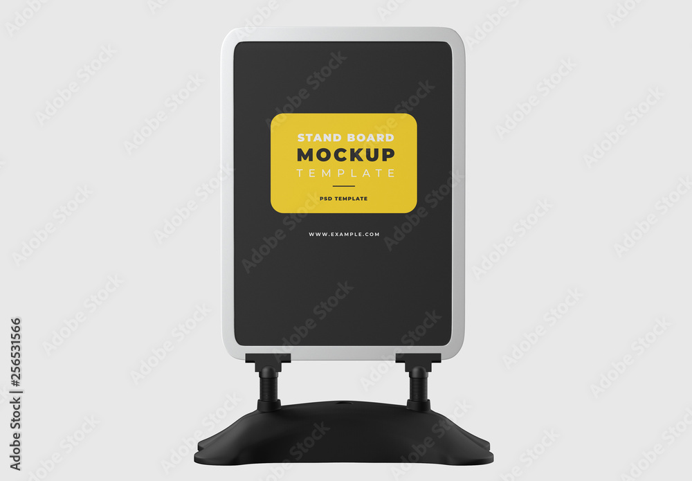 Stand Mockup Stock Template | Adobe Stock