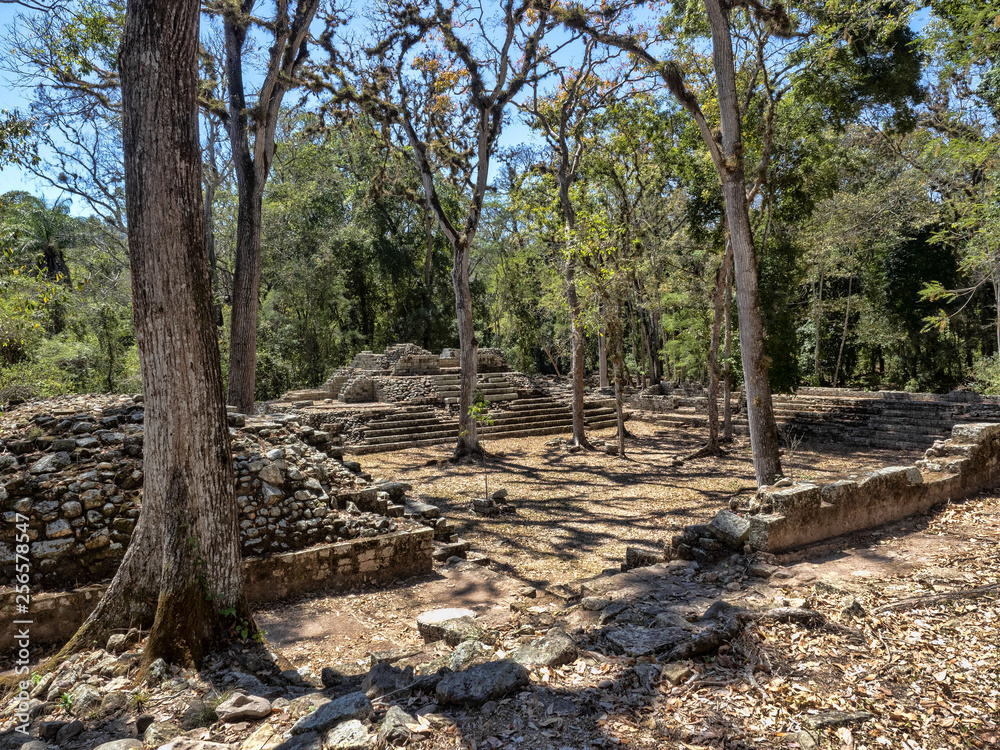 Copan archaeological site of Mayan civilization, not far from the ...